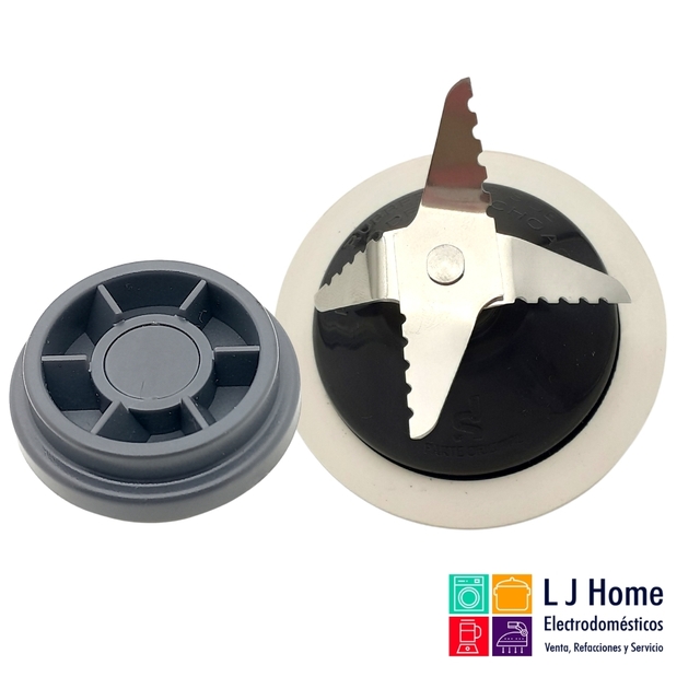 ASPA PARA LICUADORA T FAL COMPATIBLE CON MODELO INFINITY DE 4 NAVAJAS -EMPAQUE Y COPLE CON TAPA ...