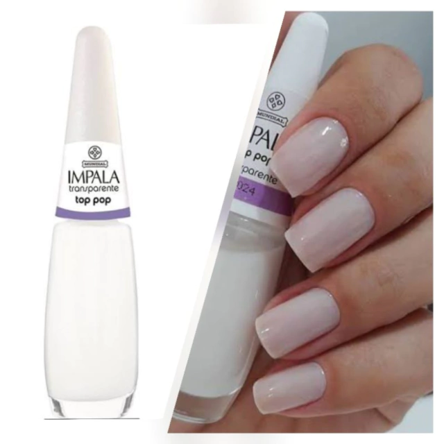 Esmalte Impala Top pop transparente 7,5ml
