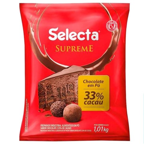 Chocolate em Pó 100% Selecta Namur 500g - Tete Festas