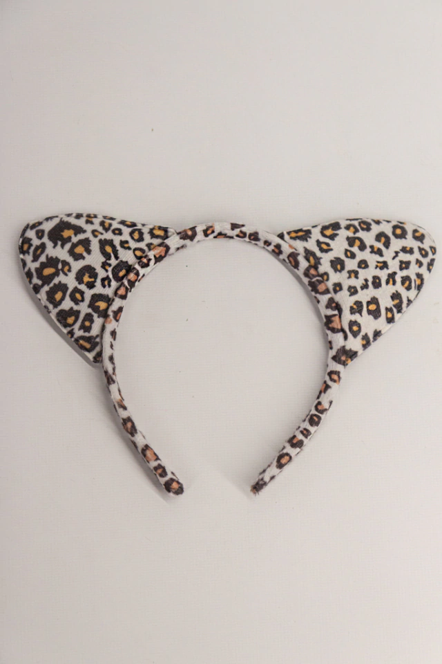 vincha animal print Blanca - Comprar en Girls Up