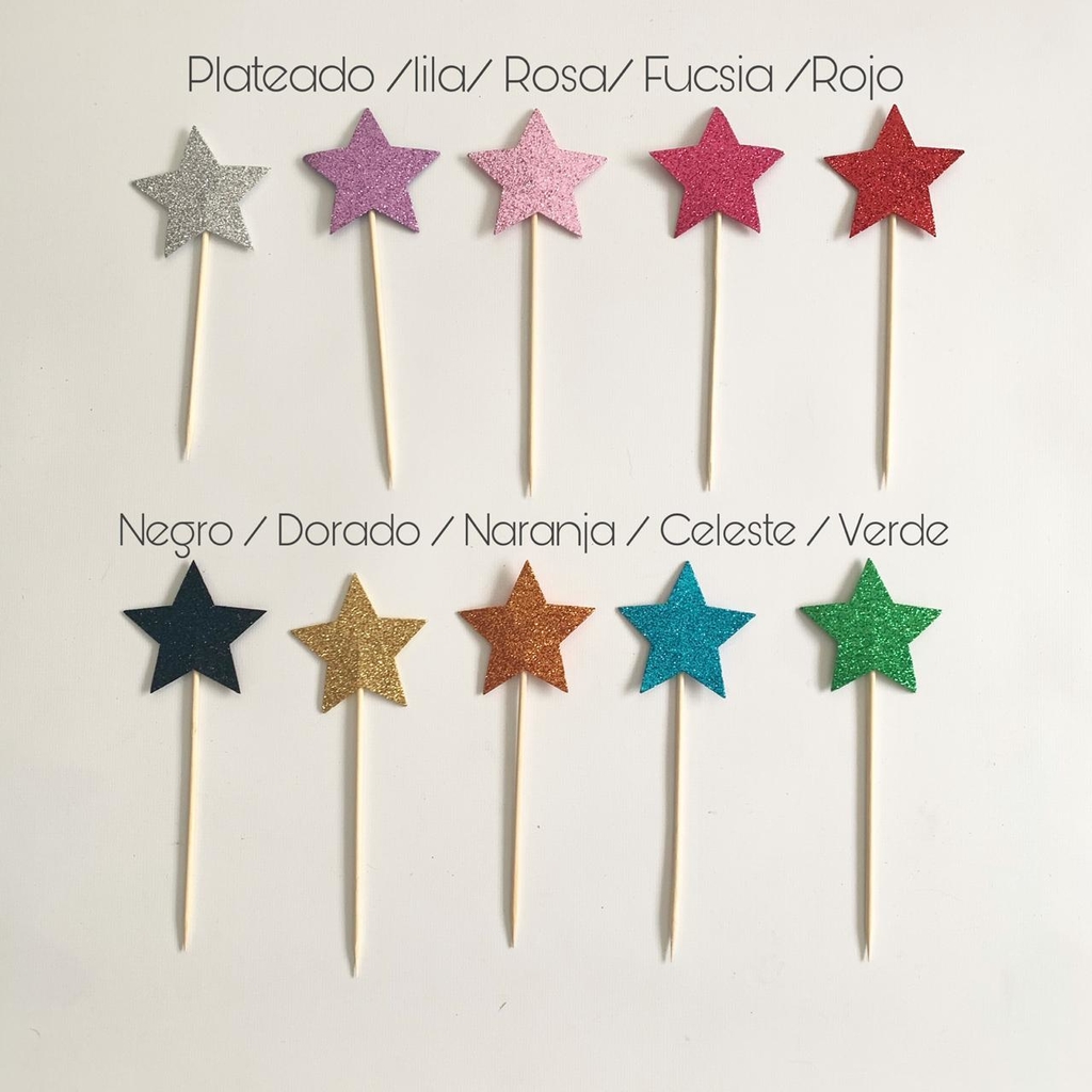 Topper Estrellas - Comprar en Girls Up