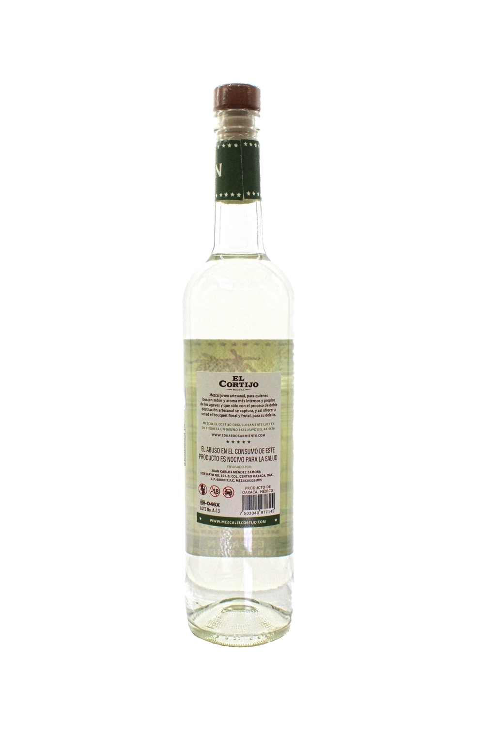 Mezcal Espadín - El Cortijo - Comprar en SoyOaxaca.com