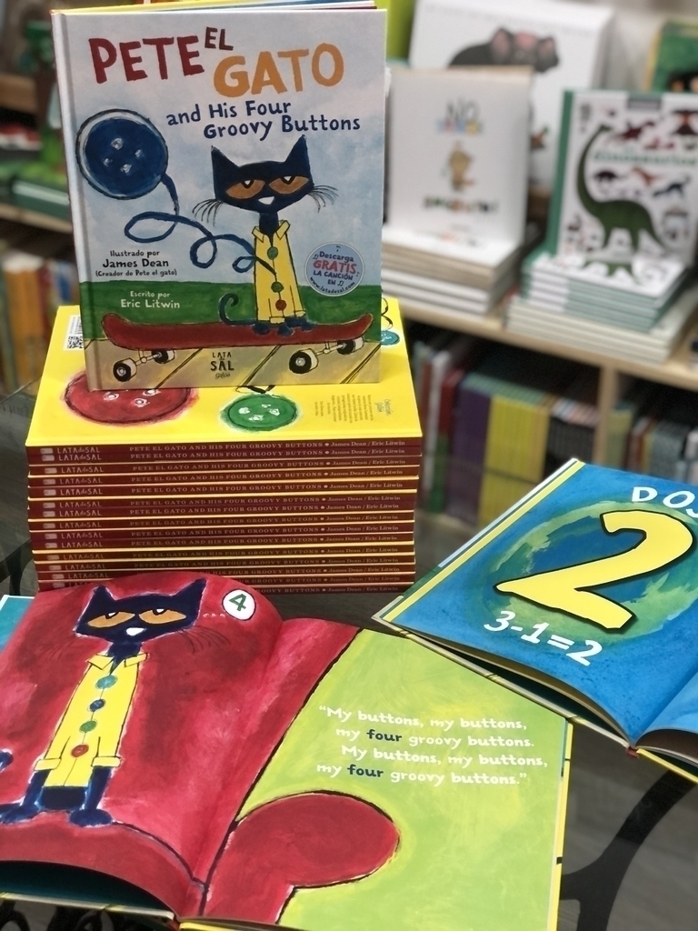 Pete el gato and his four Groovy Buttons - BetyGino