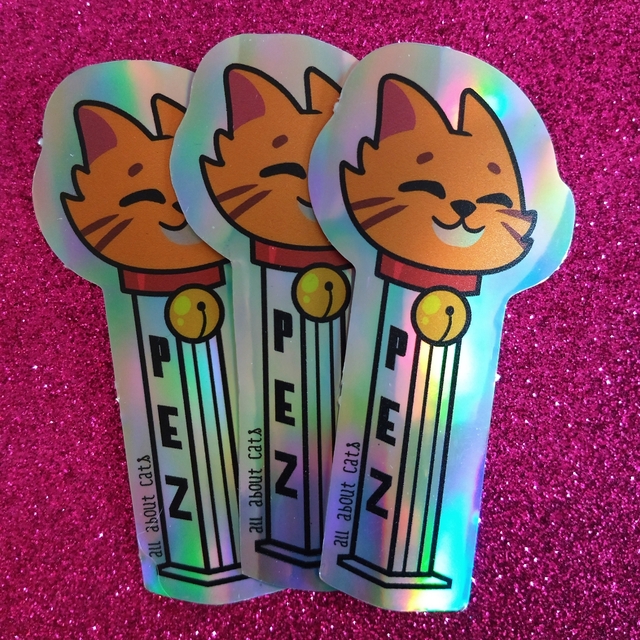 Sticker PEZ - Comprar en All About Cats