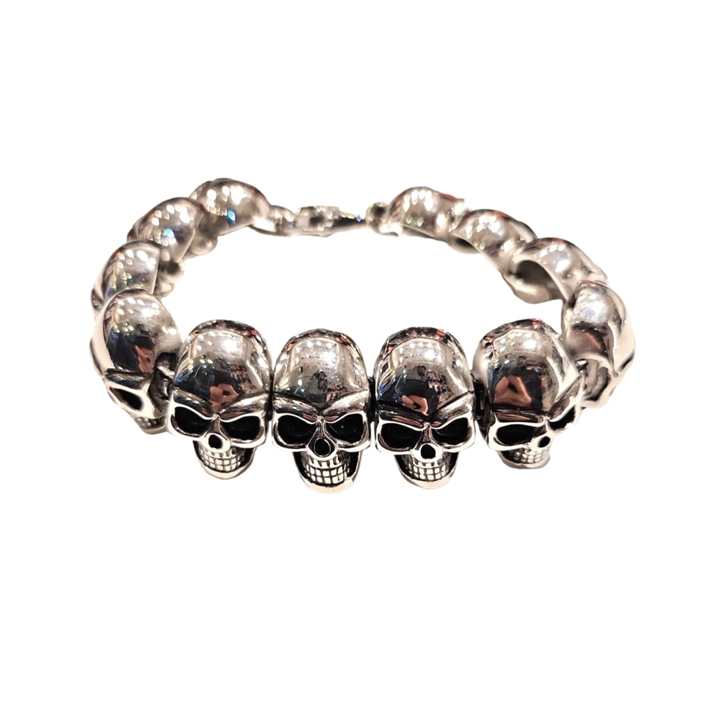 Pulcera Craneos Mod 2 Acero Inoxidable - KITCH TECH