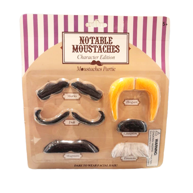 Set 6 Mostachos Edicion Personajes - KITCH TECH