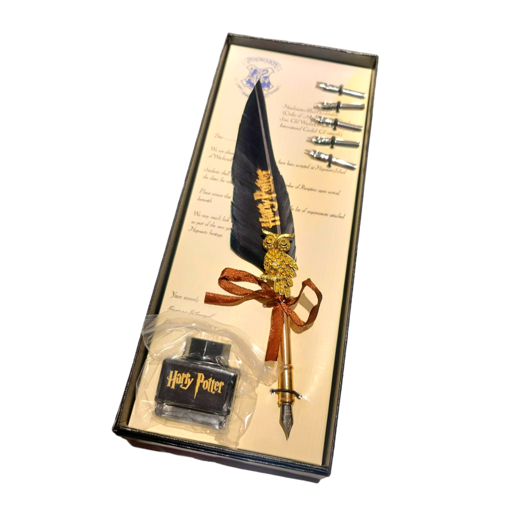 Set Pluma Standard Harry Potter Negra - KITCH TECH