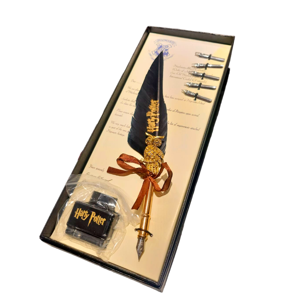 Set Pluma Standard Harry Potter Negra - KITCH TECH