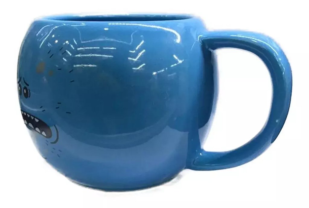 Taza Ceramica Sad Mr Meeseeks Rick And Morty