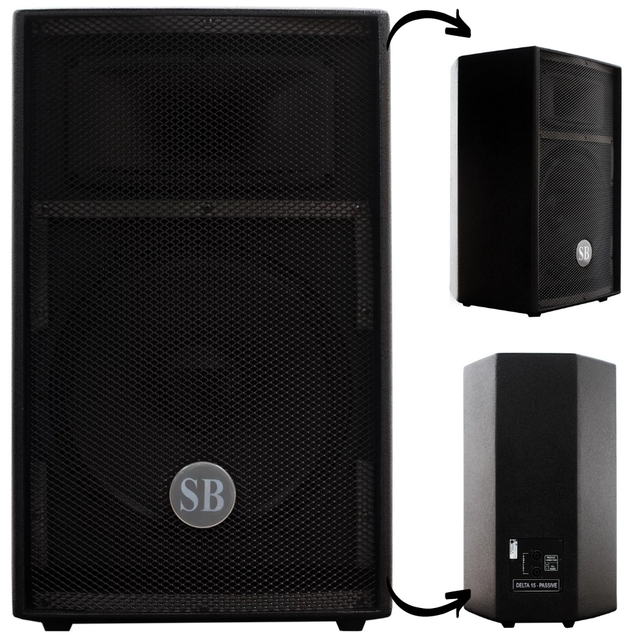 Caixa 15 Passiva 180W Rms Soundbox Delta 15P