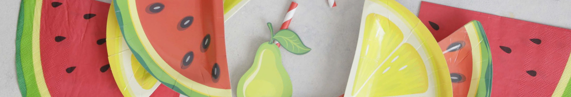 Banderin Banner Frutas Ps X 1