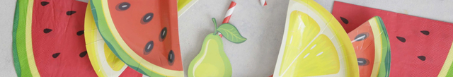 Banderin Banner Frutas Ps X 1