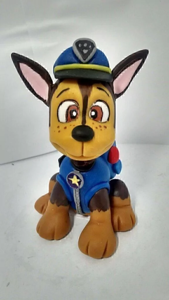 Adorno Torta Paw Patrol Policia Chase X 1