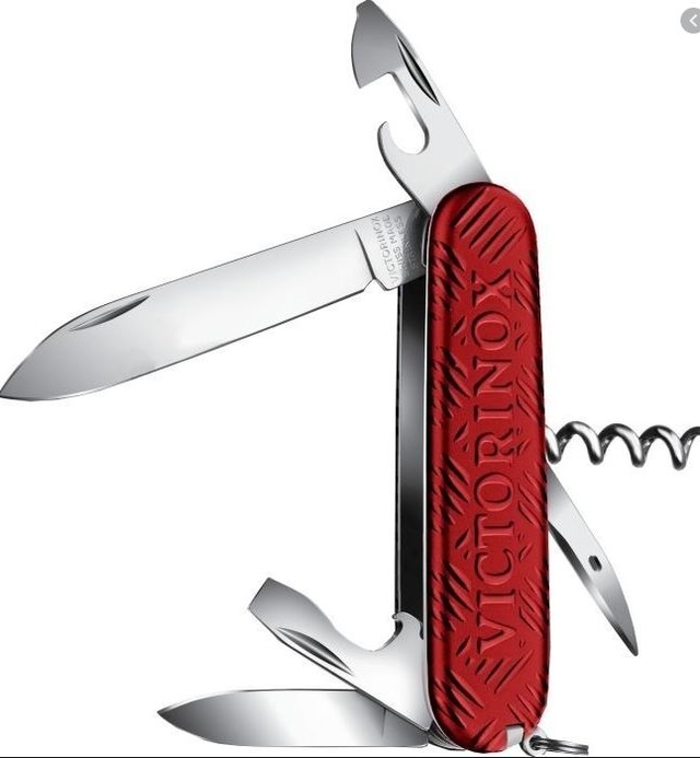 Cortaplumas Victorinox 3r2 3d Spartan 12 usos Roja