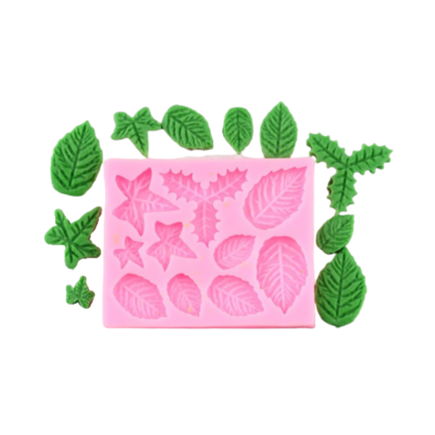 MOLDE FLOR CON TALLO INDIVIDUAL - DOCTOR GLITTER