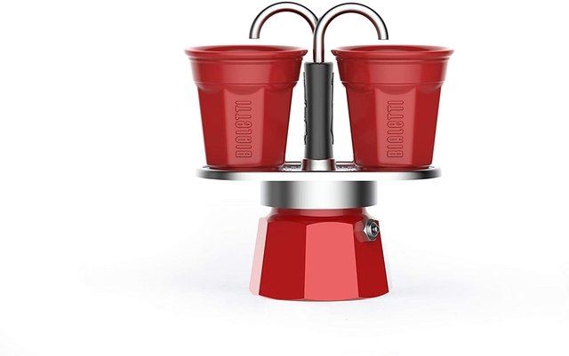 Bialetti mini express 2 tazas red