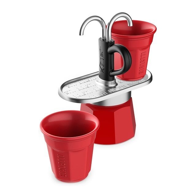 Bialetti mini express 2 tazas red
