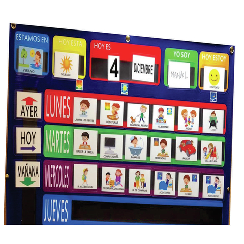 AGENDAS VISUALES, PICTOGRAMAS, CEA, TEA