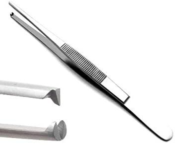PINZA DE DISECCION GERALD C/ DIENTE 18cm K-4772 KOHLER
