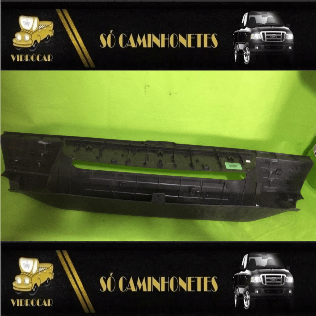 Protetor central c/ furo parachoque traseiro S10 52068675