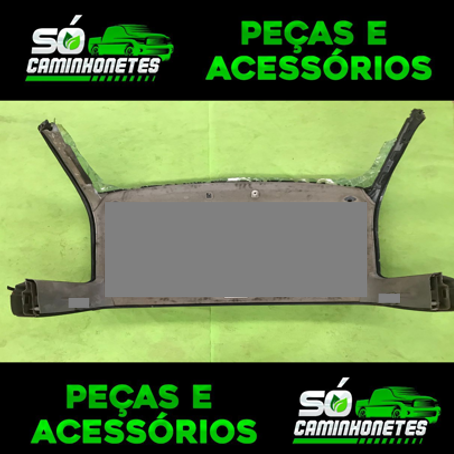 TETO F350 CABINE SIMPLES PRETO - Só Caminhonetes