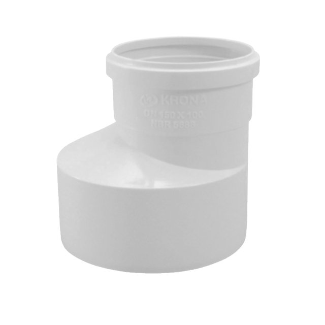 redução excêntrica esgoto 150x100 krona