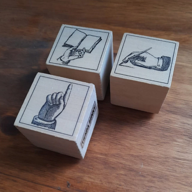 Sellos "manos creando" - Comprar en Tienda Bunny