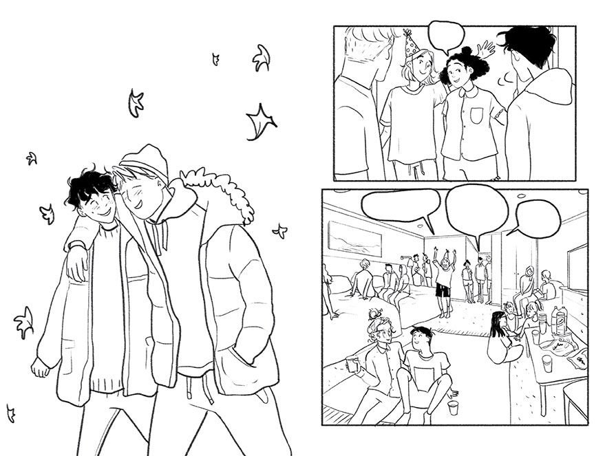 Heartstopper 5 para colorear