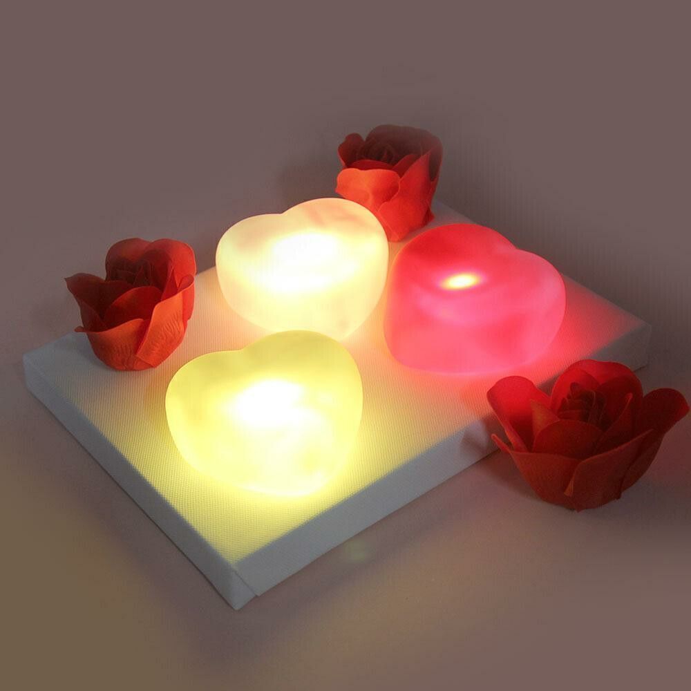 Luz led corazón a pilas por unidad - Cosas Asombrosas