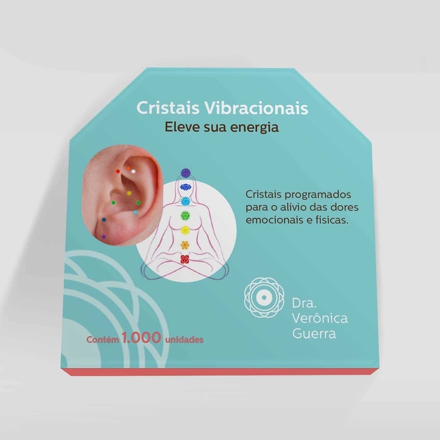 Cristais Vibracionais com 1000 unidades - Bioaccus