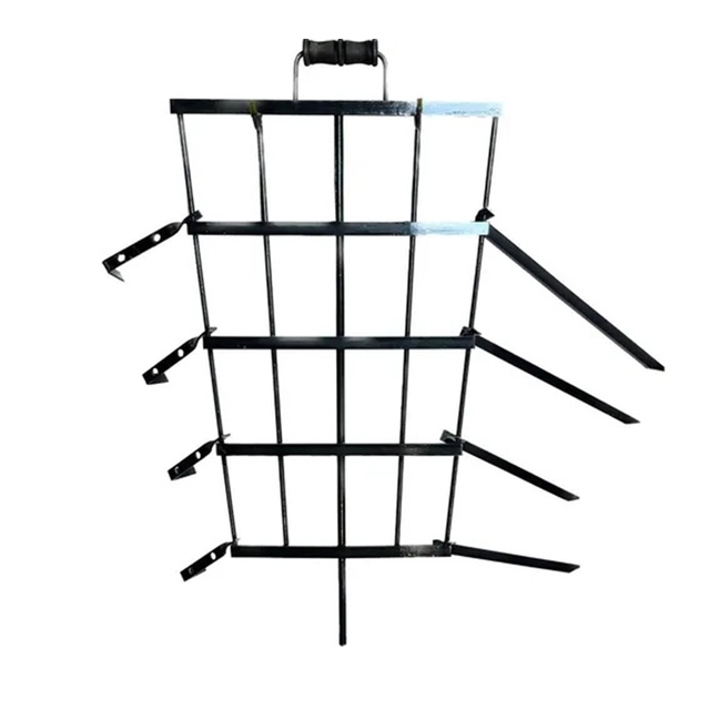 Estaca Móvil De Asador Criollo 90cm Mango De Madera - Pinola