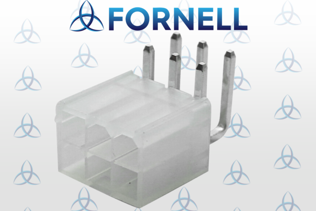 Conector Mini Fit Macho 6vias PCI 90°