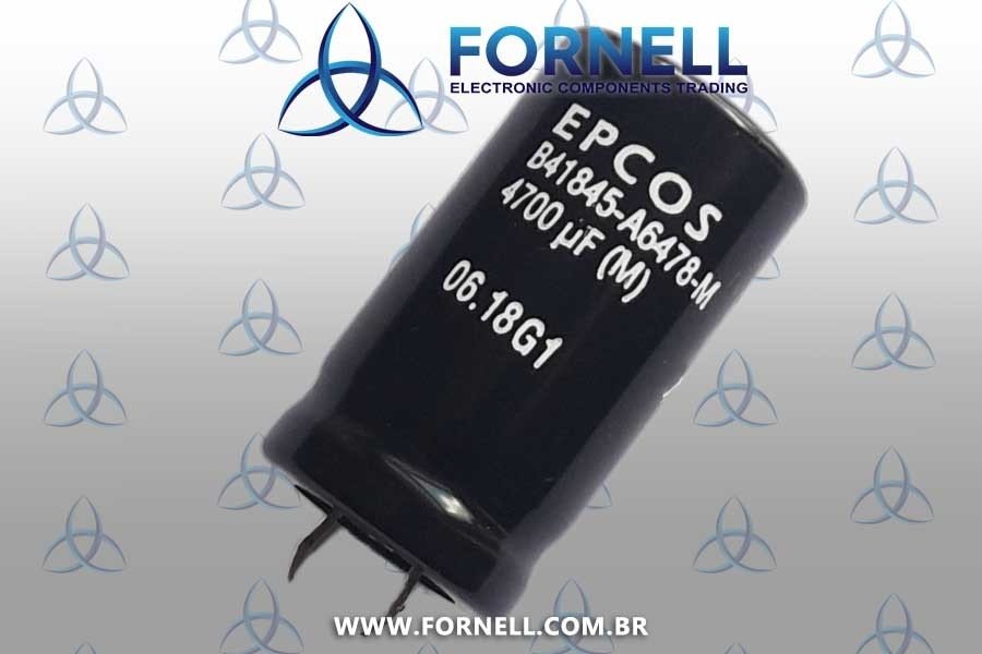 Capacitor Eletrolítico 4700uf 50v 22x40M Snap-In