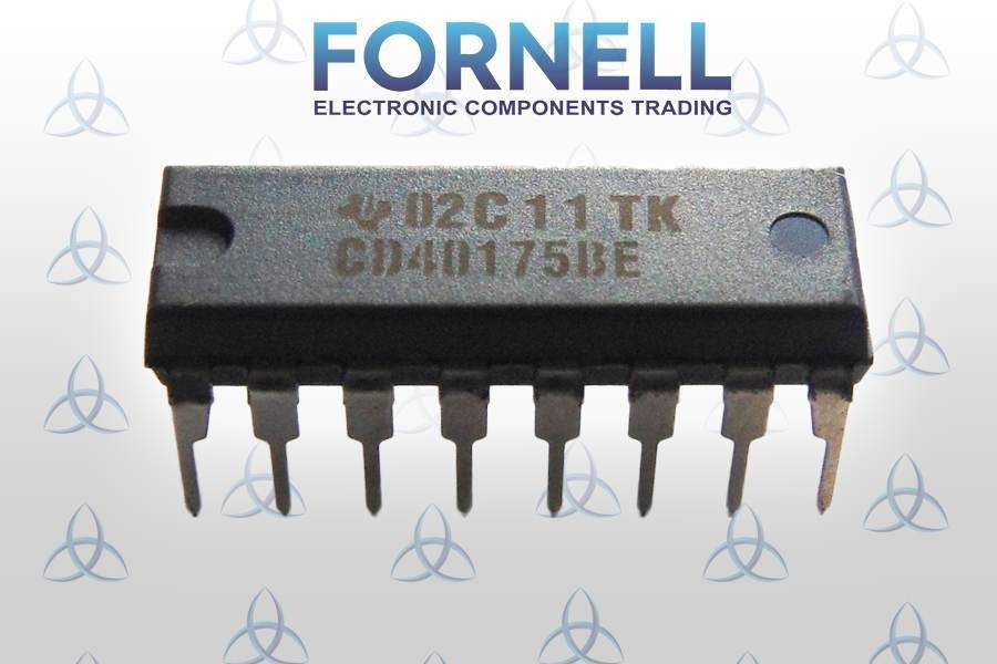 Circuito Integrado CD40175 Dip-16