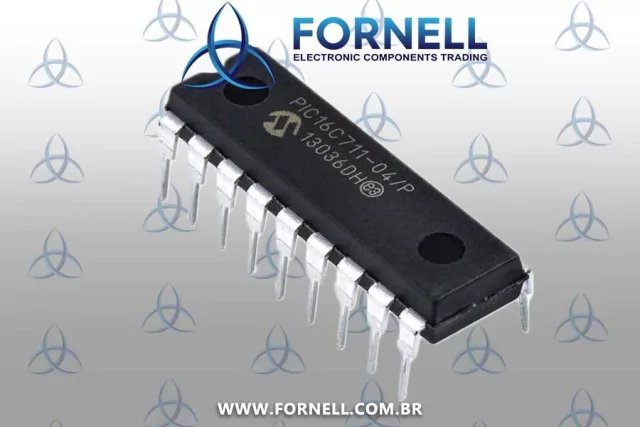 Microcontrolador PIC16C711-04/P