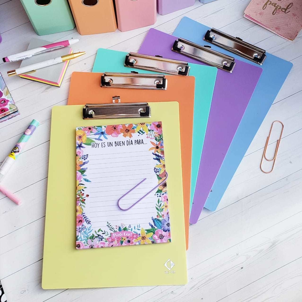 Tabla Porta Block A4 Pastel The Pel 6200 - Zona Papel