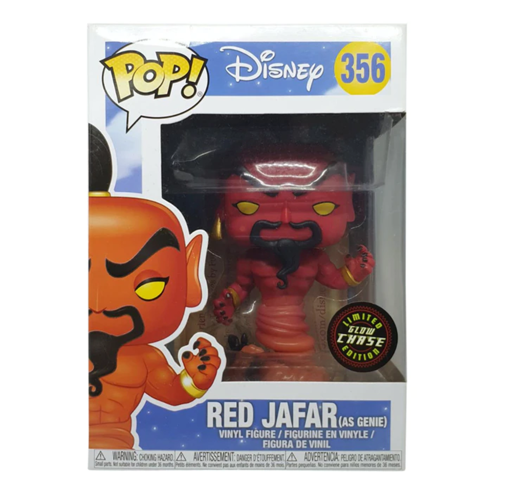 Red Jafar (356) - Disney Aladdin - Funko Pop! Brilla Chase