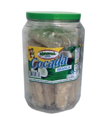 COCADA BRANCA MANAMEL COM 20 UNIDADES - Lia Embalagens