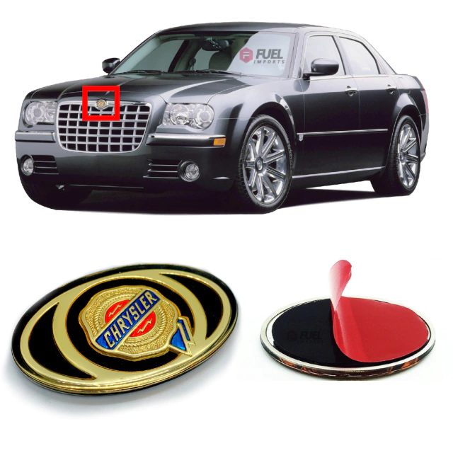 Emblema Grade Frontal Chrysler 300C 2005 2006 2007 2008 2009 2010