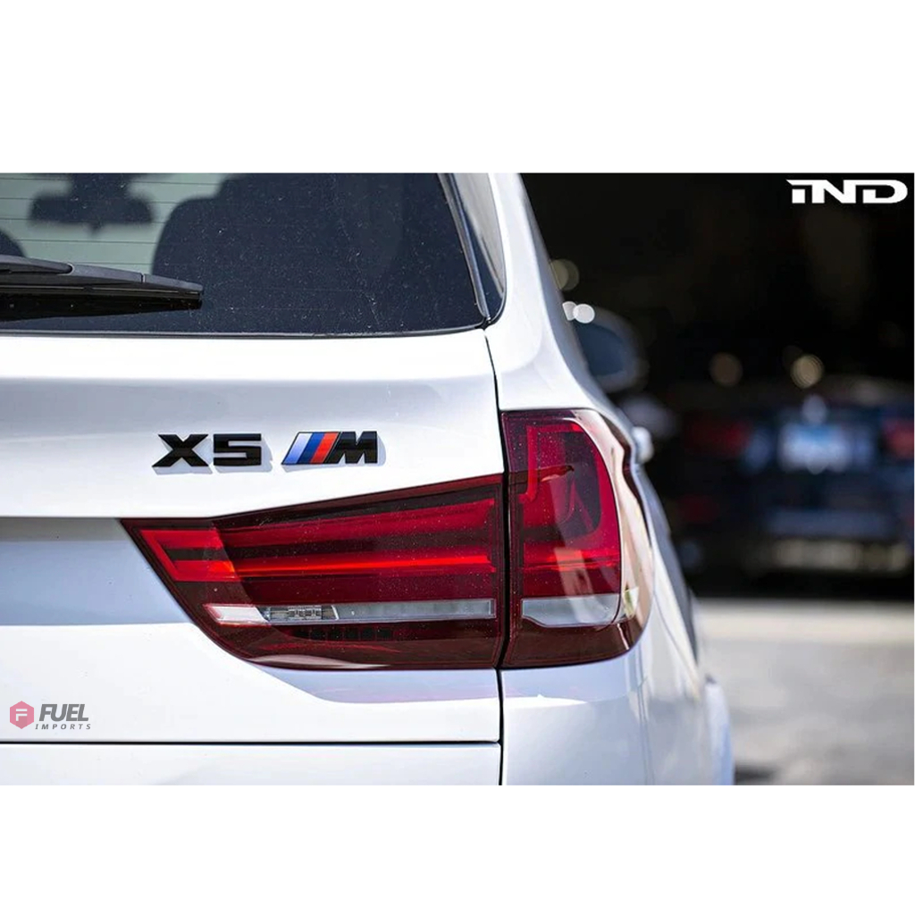 Emblema Traseira BMW X5 M Sport Motorsport Preto