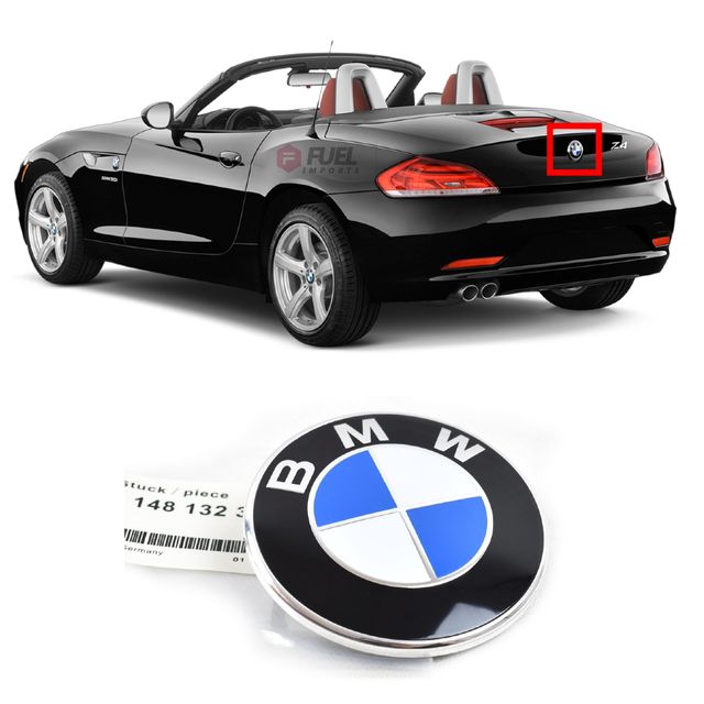 Emblema Traseiro BMW (E89) Z4 2009 2010 2011 2012 2013 2014 2015 2016 ...
