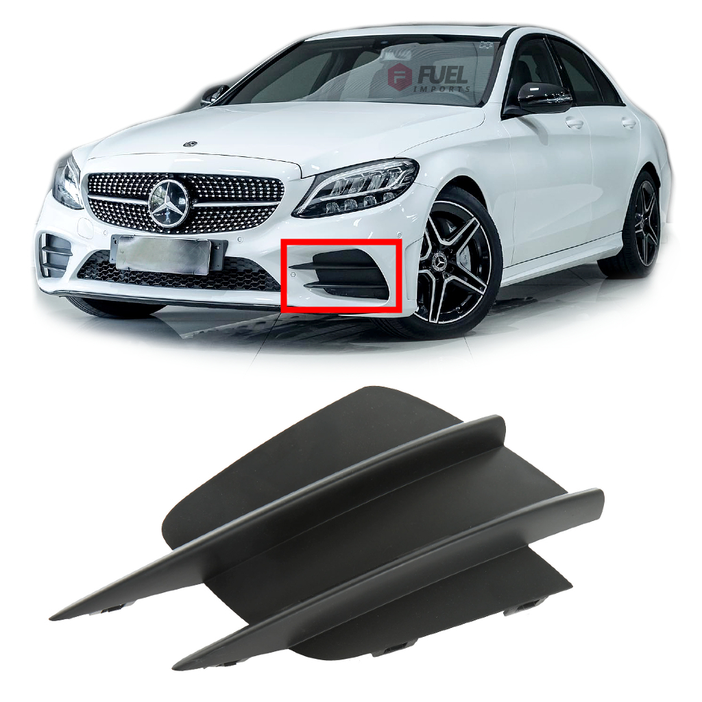 Grade Inferior Parachoque Dianteiro Mercedes-Benz C300 Sport 2019 2020 2021