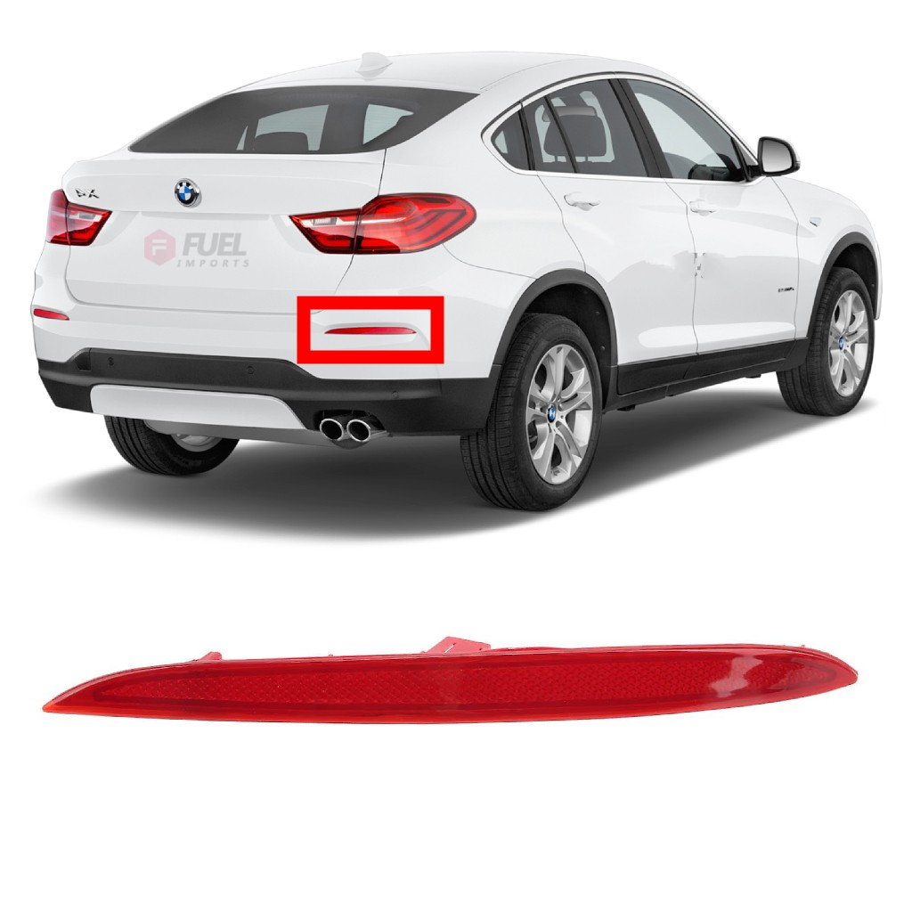 Refletor Parachoque Traseiro Bmw X4 (F26) 2014 2015 2016 2017 2018