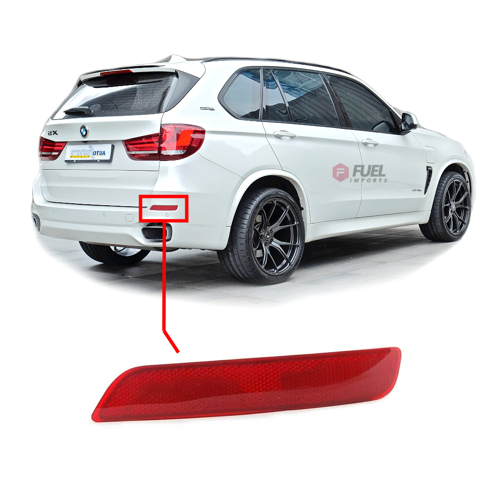 Refletor Parachoque Traseiro Bmw X5 (F15) 2014 2015 2016 M SPORT