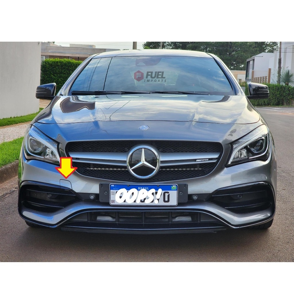 Tampa Reboque Parachoque Dianteiro Mercedes-Benz CLA 250 2017 2018 2019