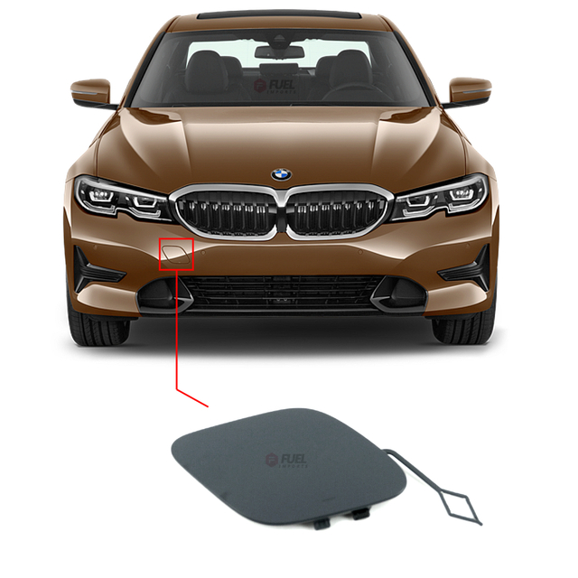 Tampa Reboque Parachoque Dianteiro BMW (G20) 320i 330i 2019 2020 2021