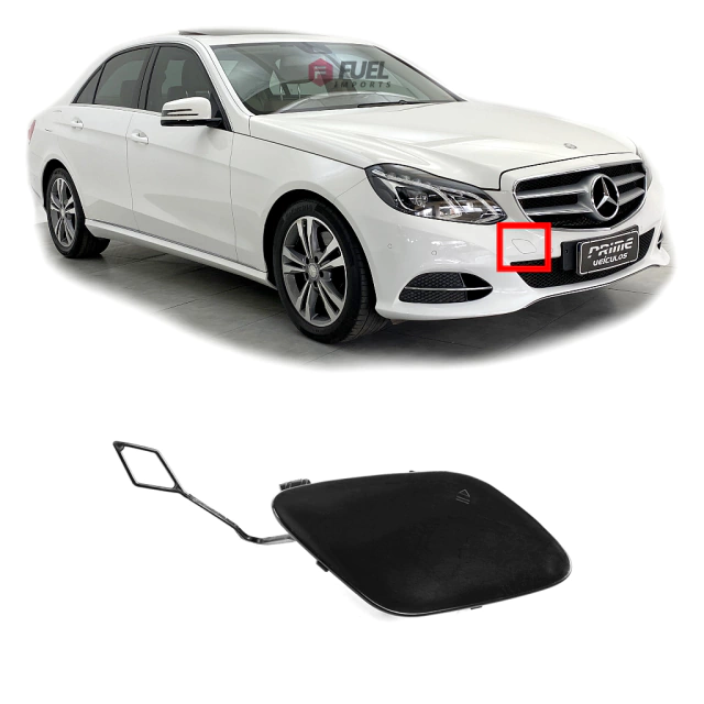Tampa Reboque Parachoque Dianteiro Mercedes-Benz (W212) E250 E350 E400 ...