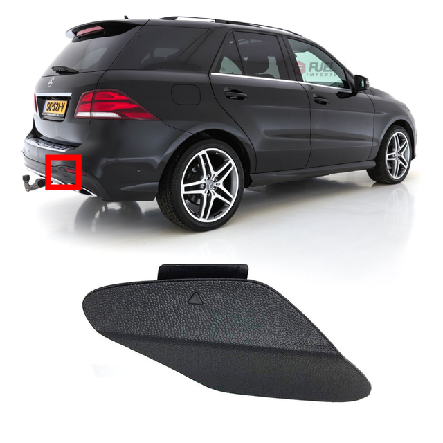 Tampa Acabamento Reboque Parachoque Traseiro Mercedes-Benz GLE 350 ...