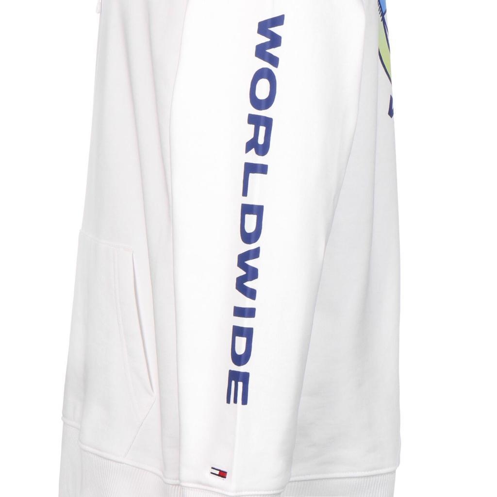 Moletom Tommy Jeans Together World - Branco - BBF STORE