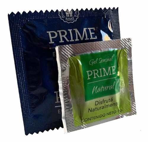 Preservativos Prime Extra Lubricado Individual C/gel X72u